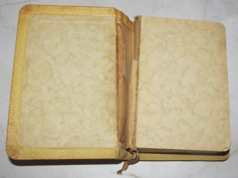 KJV, The King James Study Pocket Bible Leather Gold Gild Gilded WORN | eBay