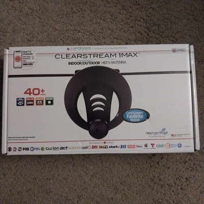 ClearStream 1Max HDTV Antenna Indoor/Outdoor 40+ Miles Antennas Direct ...