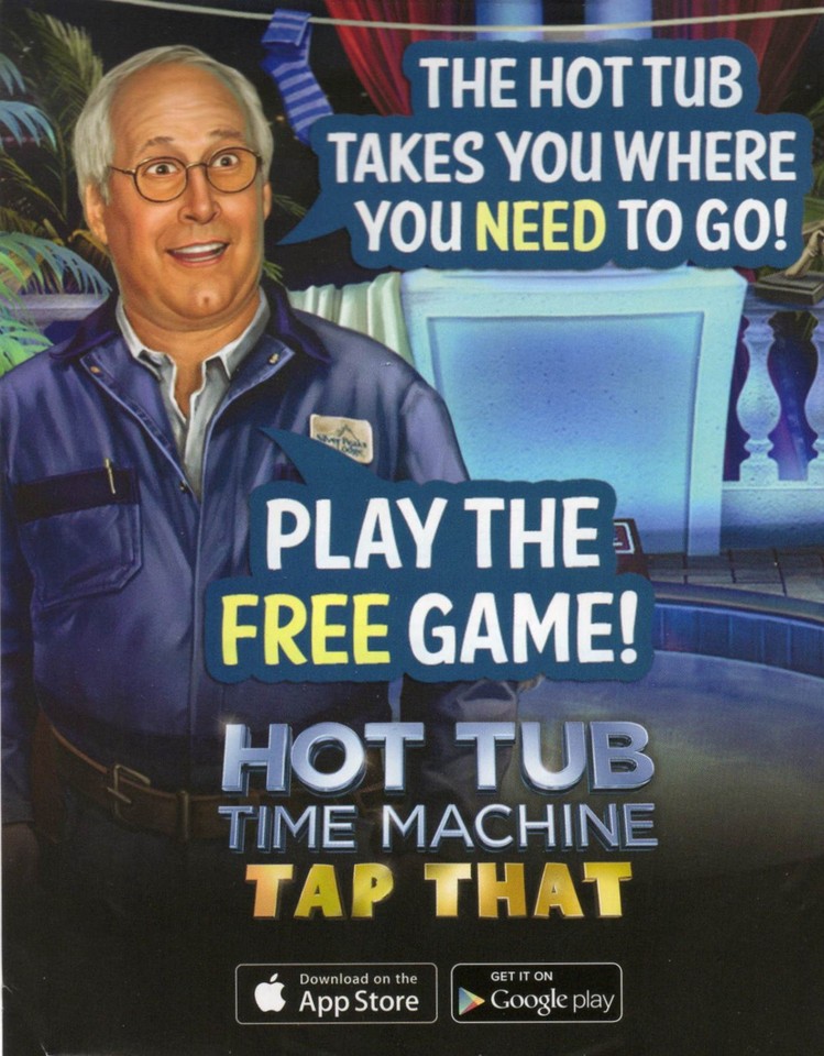 Hand Signed by Chevy Chase- Hot Tub Time Machine 2 -Blu-ray & DVD | eBay UK