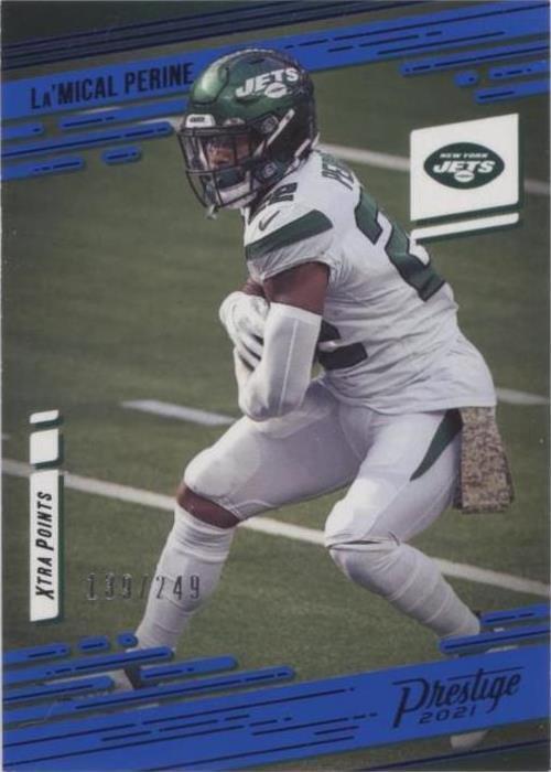 2021 Panini Prestige - La'Mical Perine #167 Xtra Points Blue /249 for ...