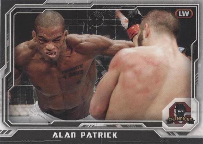 2014 Topps UFC Champions - Alan Patrick #11 Black /188 (RC) for sale ...