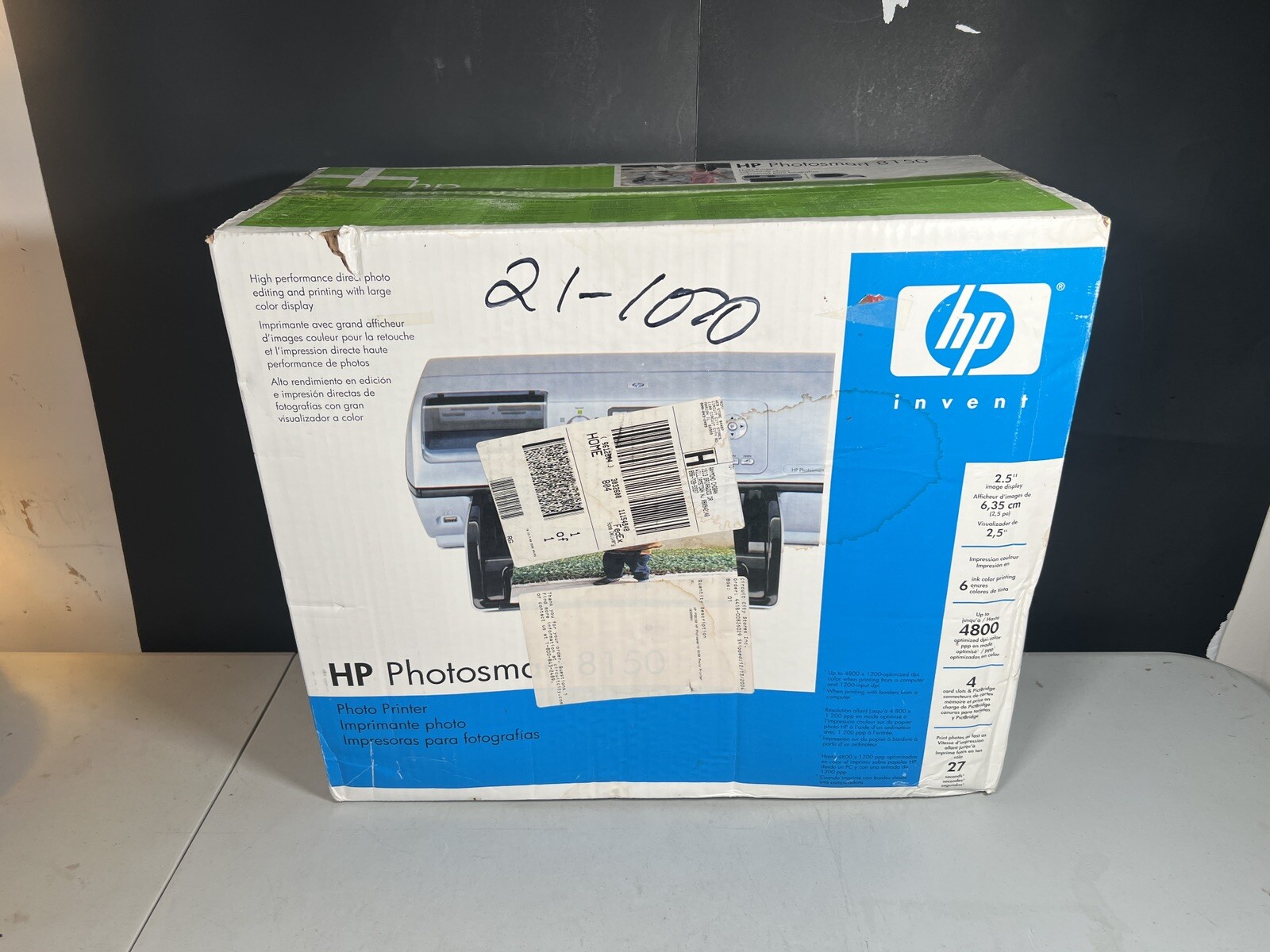 HP Photosmart 8150 Digital Photo Inkjet Printer for sale online | eBay
