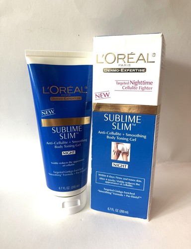 L'oreal Sublime Slim Anti cellulite skoothing body toning gel 6.7oz ...