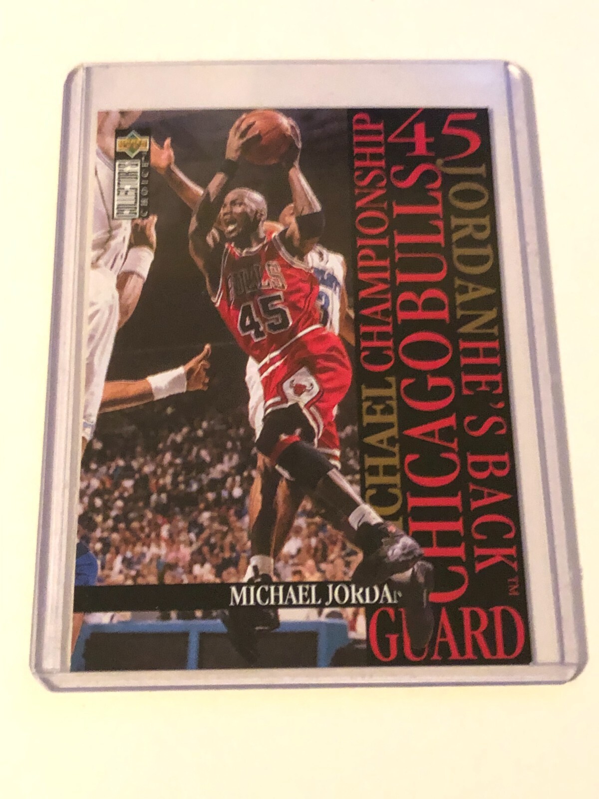 1995 Upper Deck Collectors Choice M4 Michael Jordan He’s Back | eBay