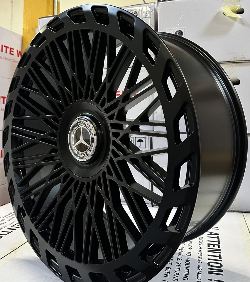22" RIMS FIT MERCEDES S CLASS S600 S580 S560 S550 S500 CUSTOM WHEELS ...