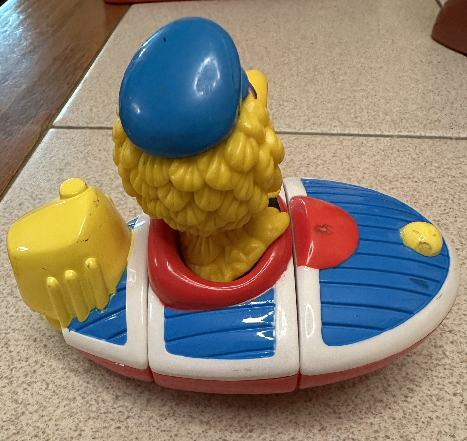 Tyco Sesame Street toy boat Big Bird gently played with, but very good ...