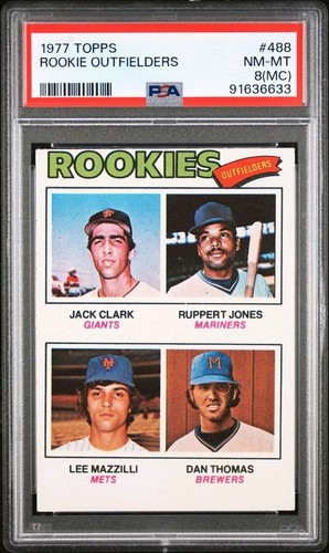 1977 Topps PSA 8 Rookie Outfielders Jack Clark RC PSA 8 | eBay