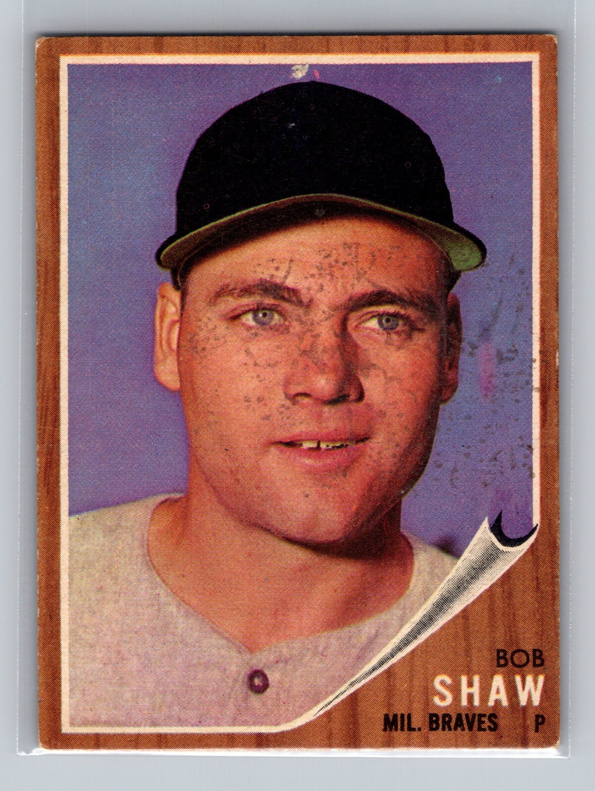 1962 Topps Bob Shaw #109 - Milwaukee Braves | eBay