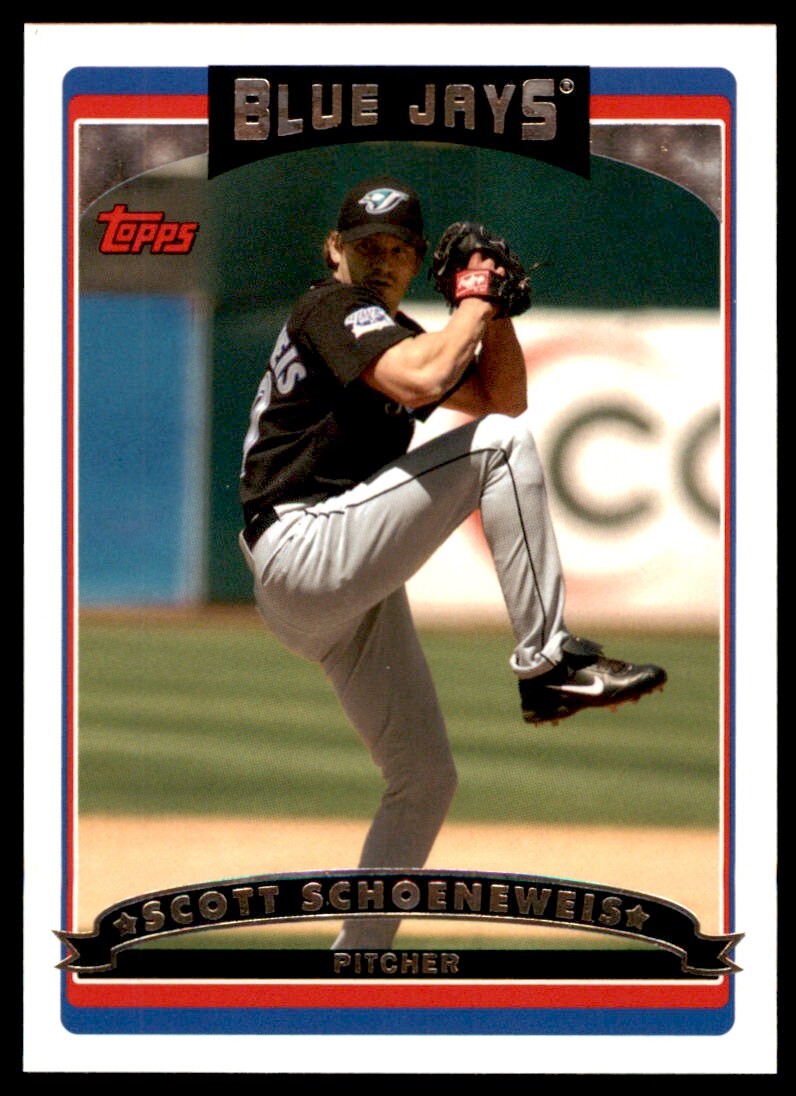 2006 TOPPS #167 SCOTT SCHOENEWEIS TORONTO BLUE JAYS | eBay