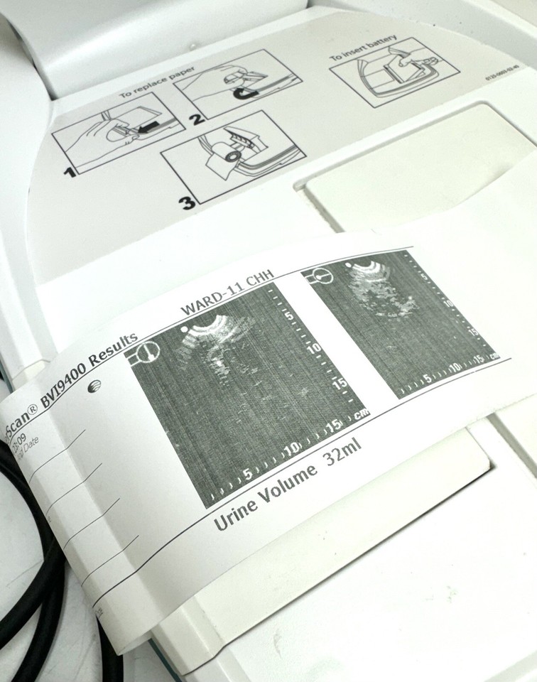 VERATHON BVI-9400 ULTRASOUND BLADDER SCANNER UROLOGY + GEL + 2 ...