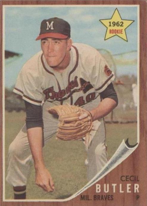 1962 Topps - Cecil Butler #239 (RC) for sale online | eBay