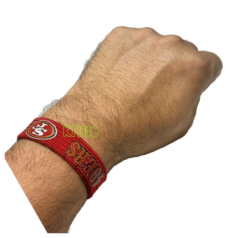 NFL San Francisco 49ers Stretch Bracelet- New | eBay