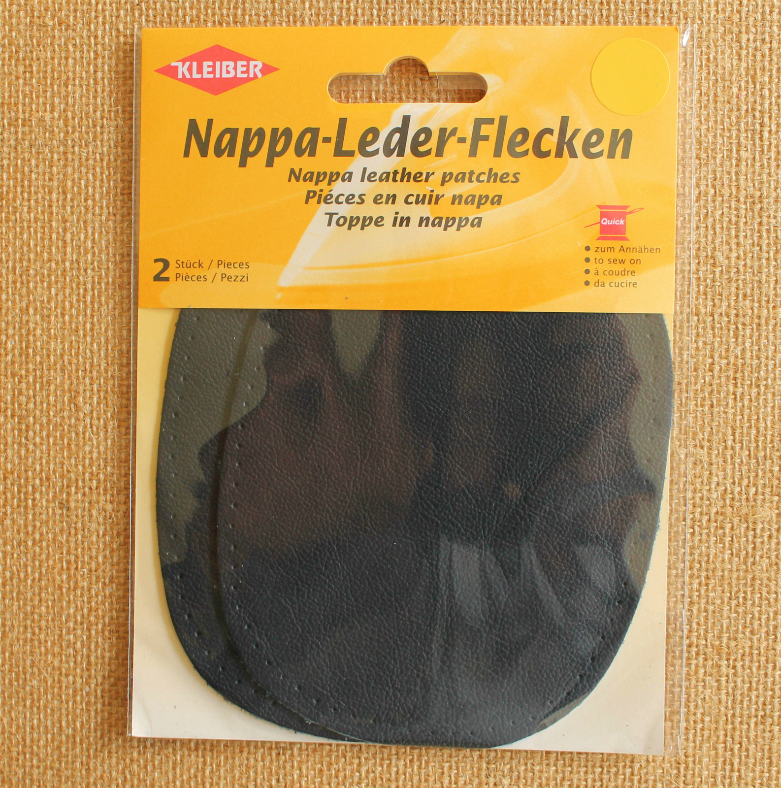 Kleiber Nappa Leather Elbow Patches x 2 Washable - Choice of Colours ...
