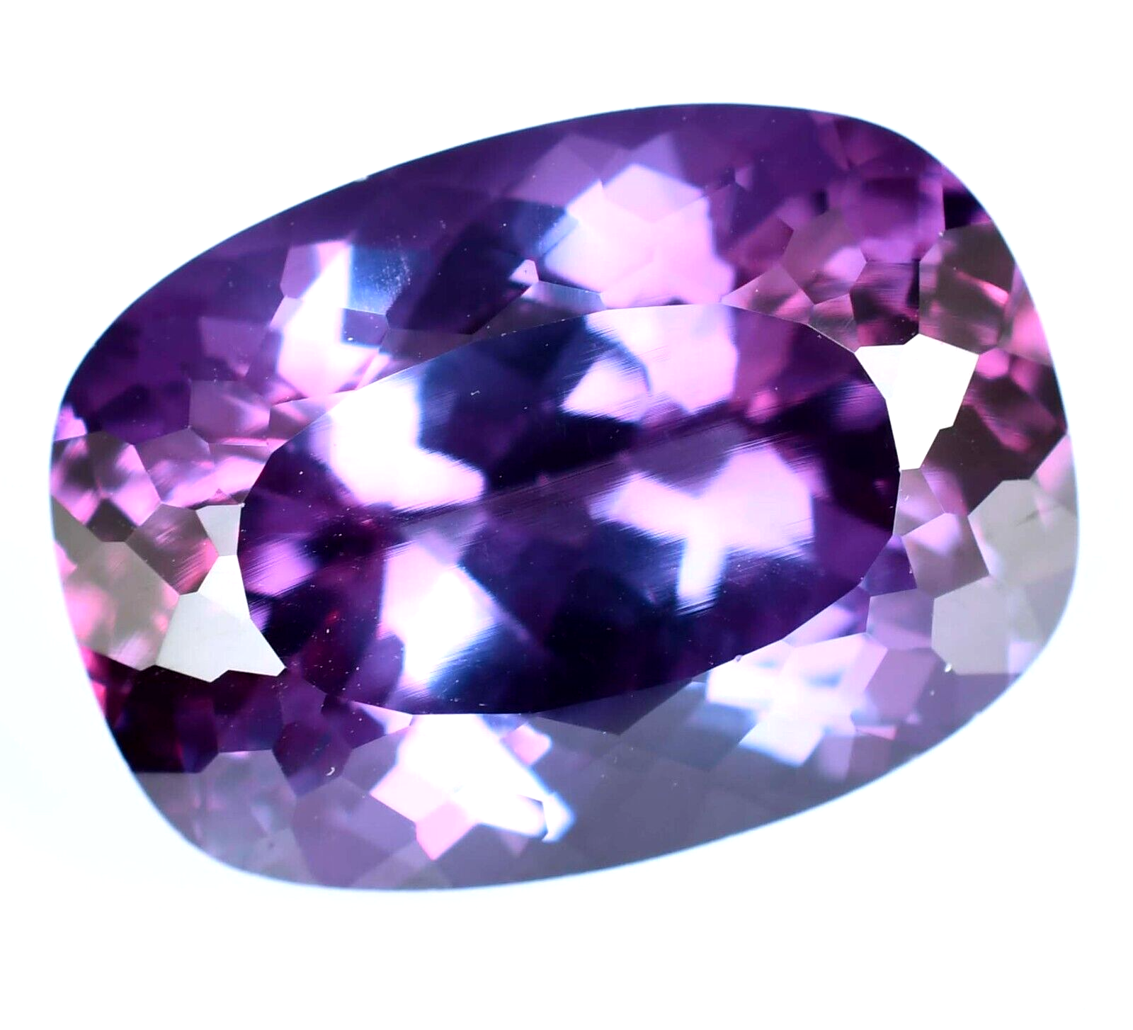 Big-Size Natural Color-Change Sapphire 39.45 CT Certified Cushion Loose ...