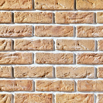 SAMPLE - CAMBRIDGE 3 Buff Weathered - Exterior Brick Slips, Brick ...