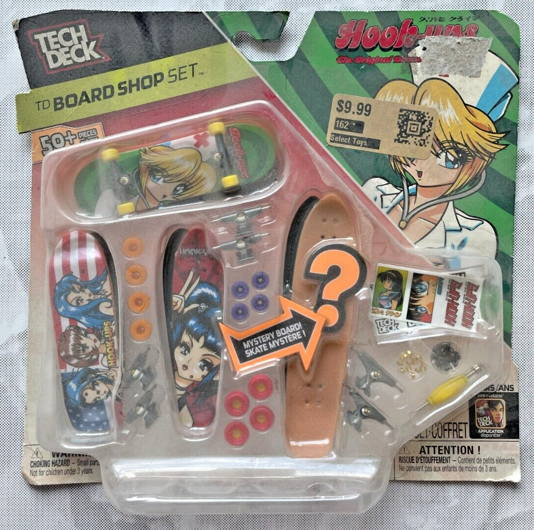 Tech Deck Hook Ups To Board Shop Set - Original Sealed