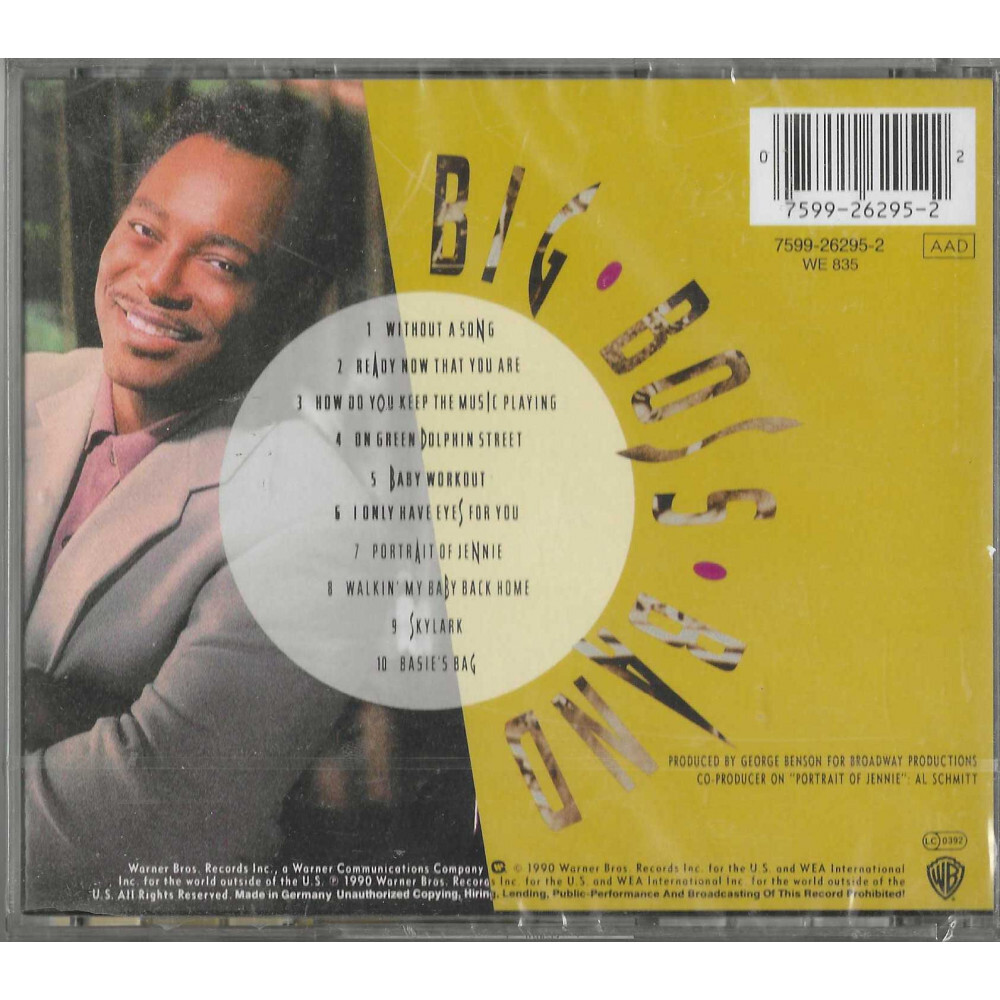 George Benson CD Big Boss Band/Warner Bros – 7599262952 Sealed | eBay