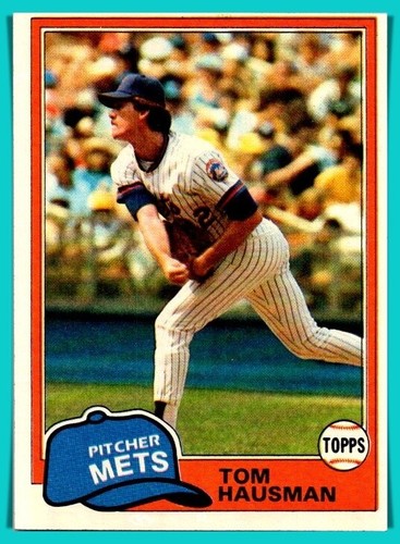 1981 Topps Baseball #359 Tom Hausman Mets | eBay