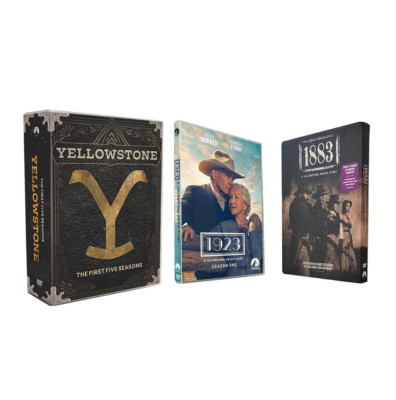 Yellowstone The Complete Series Seasons 1-5(Part 1&2) + 1833 1923 DVD ...