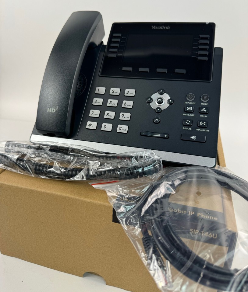 Yealink SIP-T46U Enhanced IP Phone (YEA-SIP-T46U) - New - Unused | eBay