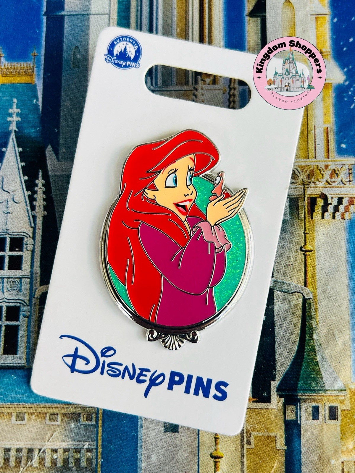 2025 Disney Parks Princess Portrait Silver Frame The Little Mermaid ...