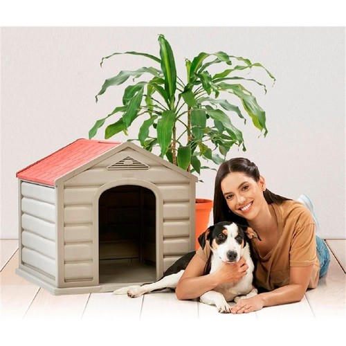Rimax Dog House for Small Breeds in Taupe | eBay