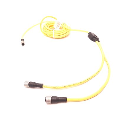 Banner CSB-M12815M1281 Cordset Splitter M12 Male to M12 Female x 2 8 ...