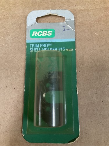 RCBS Trim Pro Shell Holder #15 - (90315) NOS-in cardboard package | eBay