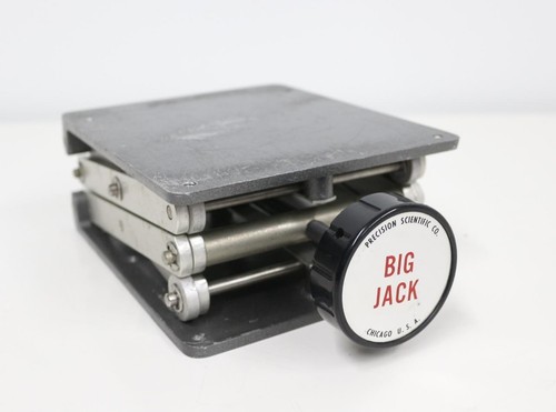 Precision Scientific Co. Big Jack , 7" x 6" Platform Scissor Lift Lab ...
