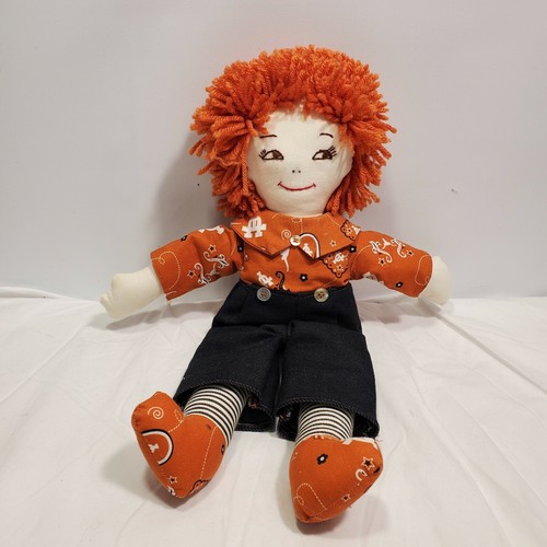 University Of Texas UT Longhorns Plush Fabric Cloth Doll 15" Stuffed ...