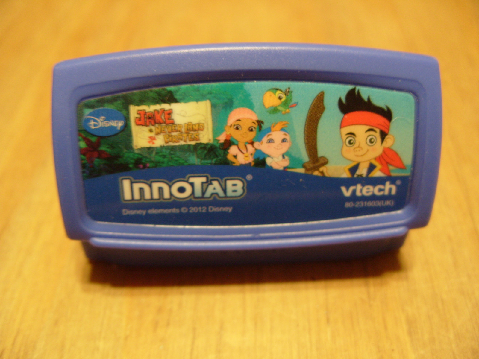 VTech InnoTab 1 2 3 - Jake & The Neverland Pirates Game Cartridge 124 ...