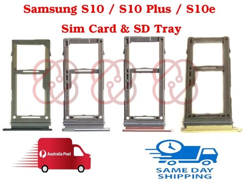Sim Card Tray Memory Holder Slot For Samsung Galaxy S10 S10e S10 Plus ...