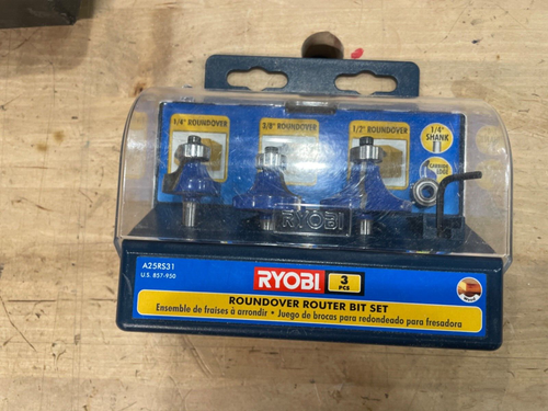 RYOBI Roundover Router Bit Set (3-Piece) | eBay