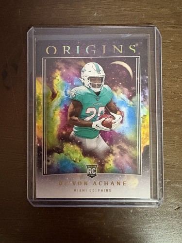 2023 Panini Origins Devon Achane Base Rookie Card #130 Dolphins | eBay