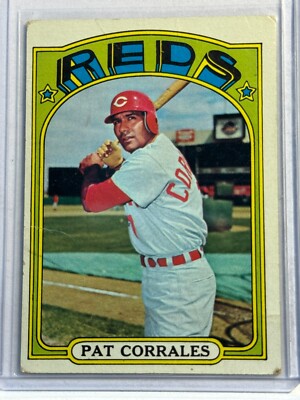 1972 Topps #705 Pat Corrales Cincinnati Reds High Number MLB Card | eBay