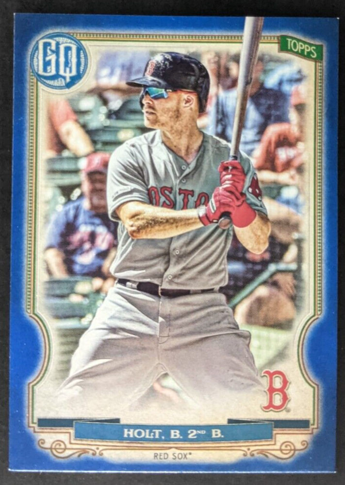 2020 Topps Gypsy Queen - Brock Holt #19 Blue /150 for sale online | eBay