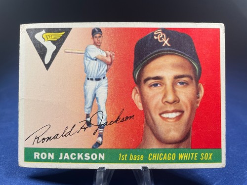 1955 Topps Baseball Card Ron Jackson #66 Chicago White Sox | eBay