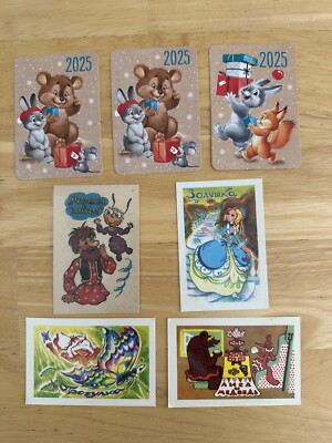 Collection Of Pocket Calendars Cartoon Characters Vintage | eBay