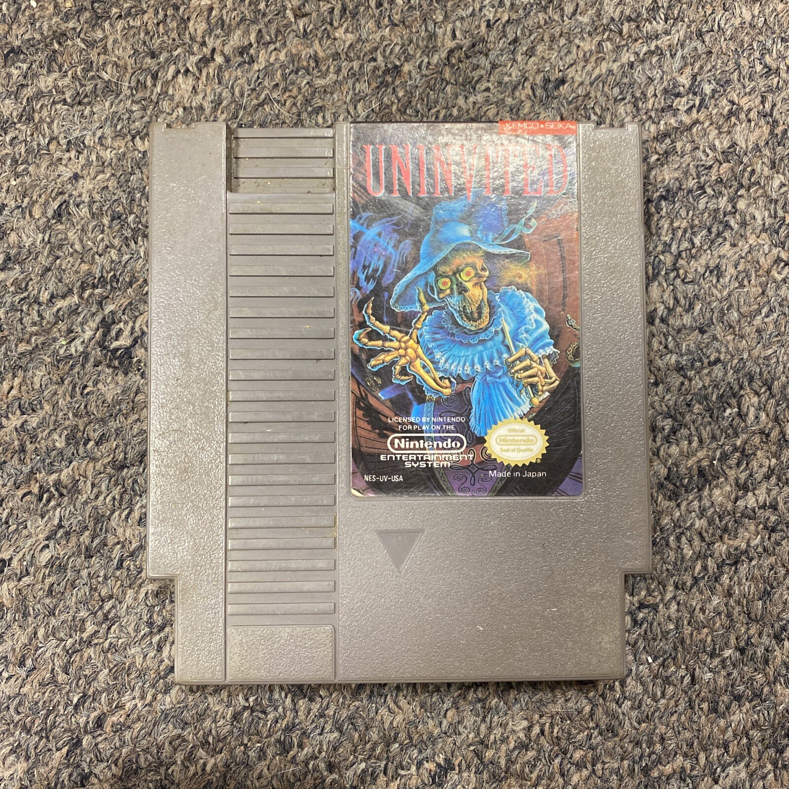 Uninvited (Nintendo Entertainment System, 1991) for sale online | eBay