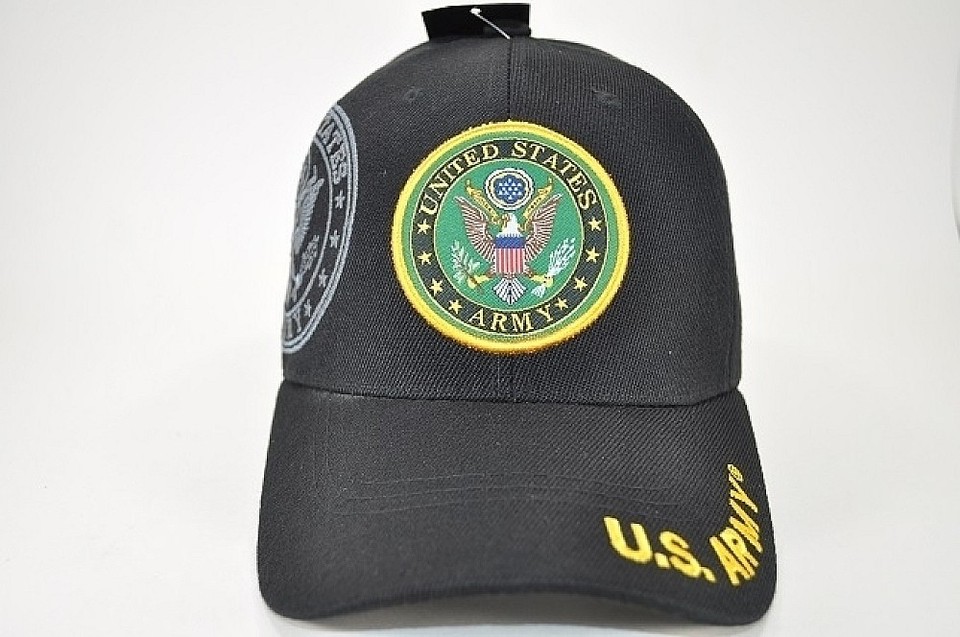 U.S. Army Shield Shadow Mens Cap [Black - Adjustable] | eBay