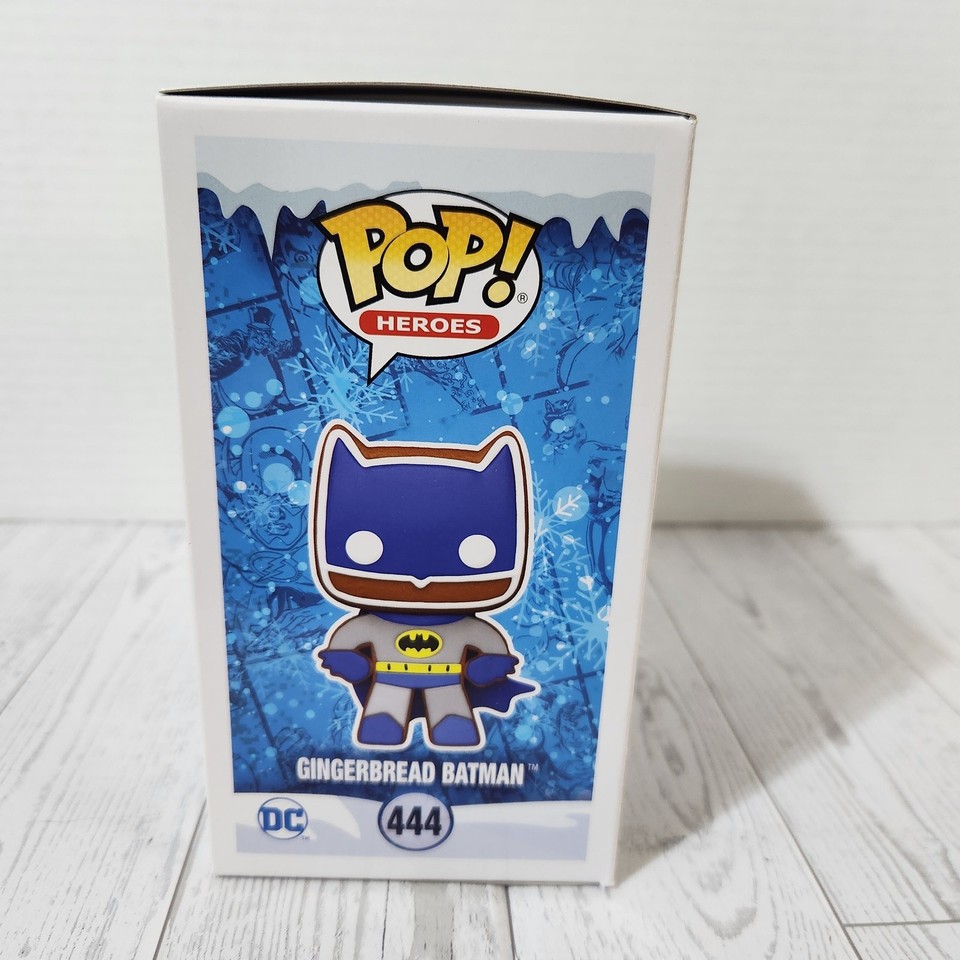 New in Box Funko Pop DC Gingerbread Batman #444 Figure Super Heroes OS ...