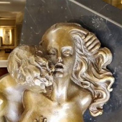 Vintage Bronze Sculpture Statue Woman Marble Deco J.Patoue Rare Decor ...