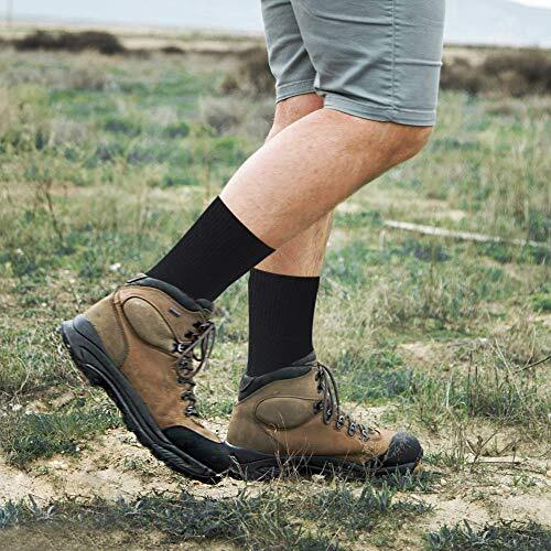 Facool Merino Wool Diabetic Socks for Men Women Circulatory Socks ...