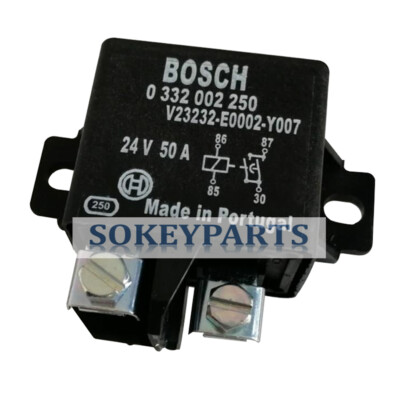 Fits For Bosch V23232-E0002-Y007 New Relay 0332002250 24V | eBay