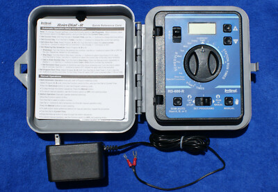 NEW- Irritrol / Hardie Rain Dial RD-600 R / RD-600 INT COMPLETE SYS-5yr ...