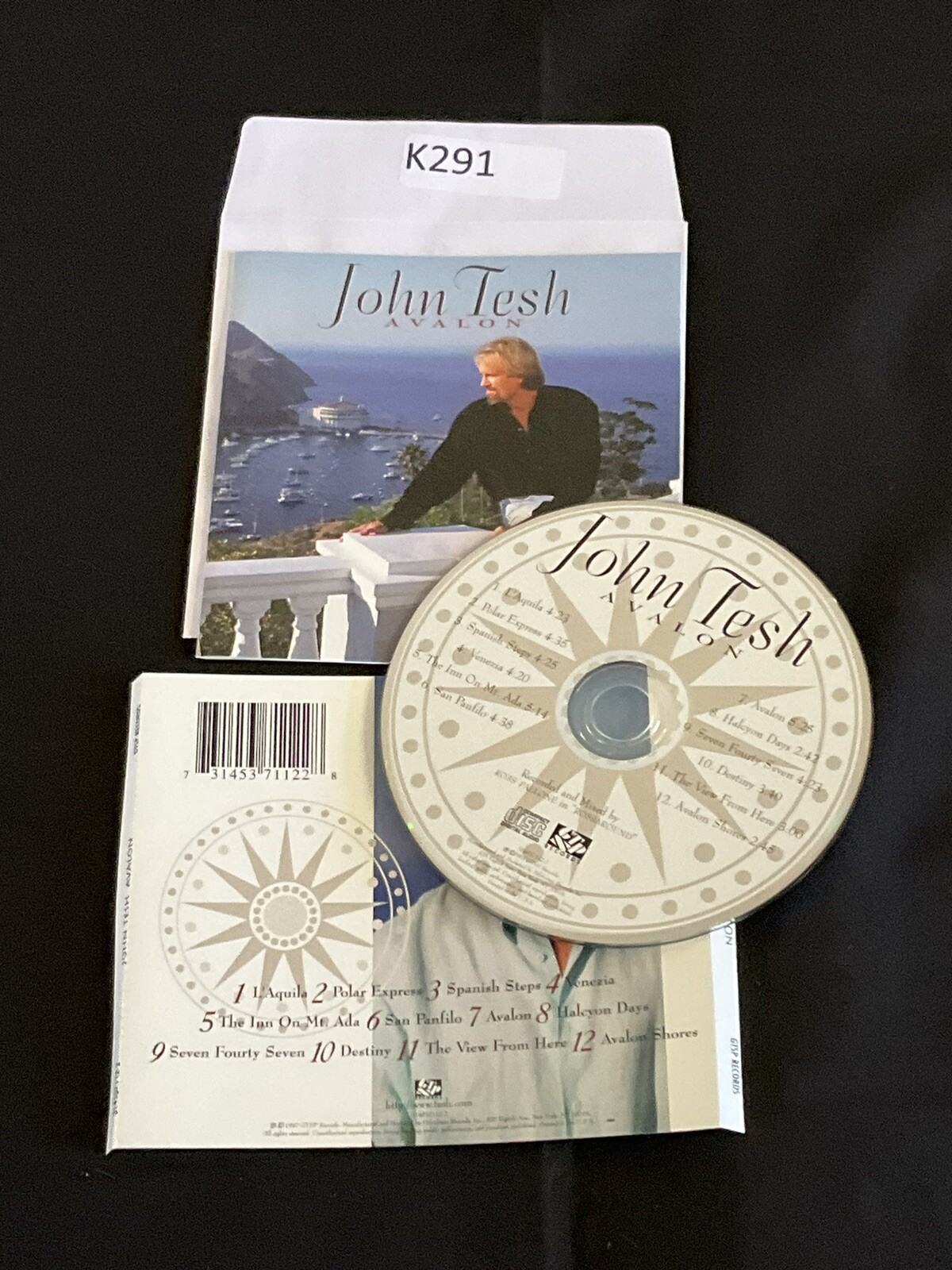 Avalon by John Tesh (CD, Mar-1997, Decca) NO CASE#K291 731453711228| eBay