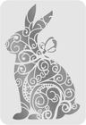 7"x10" Clear Plastic Stencil - Bunny Rabbit (SC168)***** | eBay