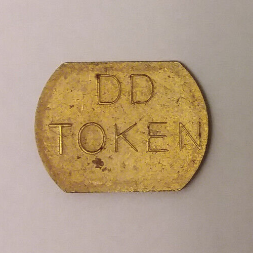 DD Oval Shaped Token 24mm x 18mm | eBay