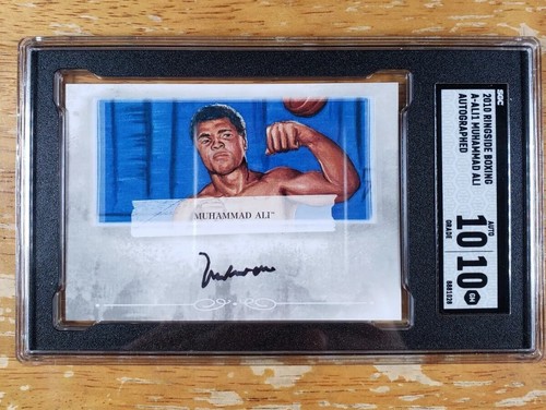 2010 Ringside Boxing - Muhammad Ali - On-Card Auto - Signed - SGC 10 ...