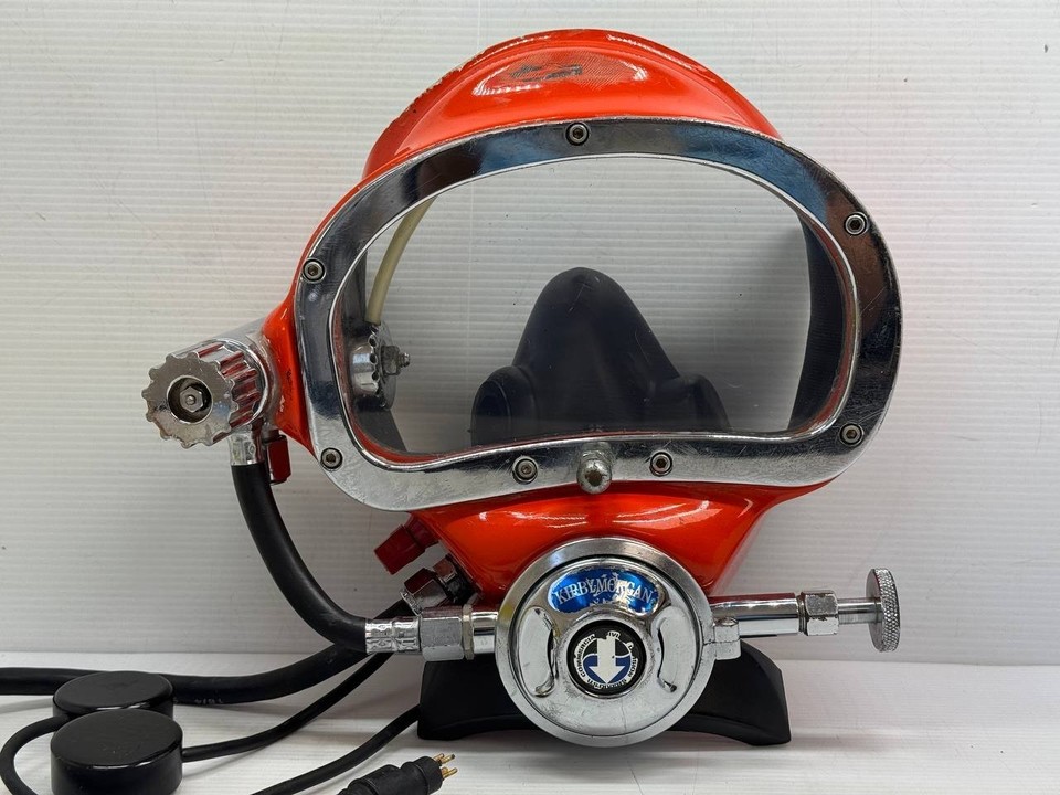Early Kirby Morgan KMB-8 Band Commercial Diving Division Mask 1967 to ...